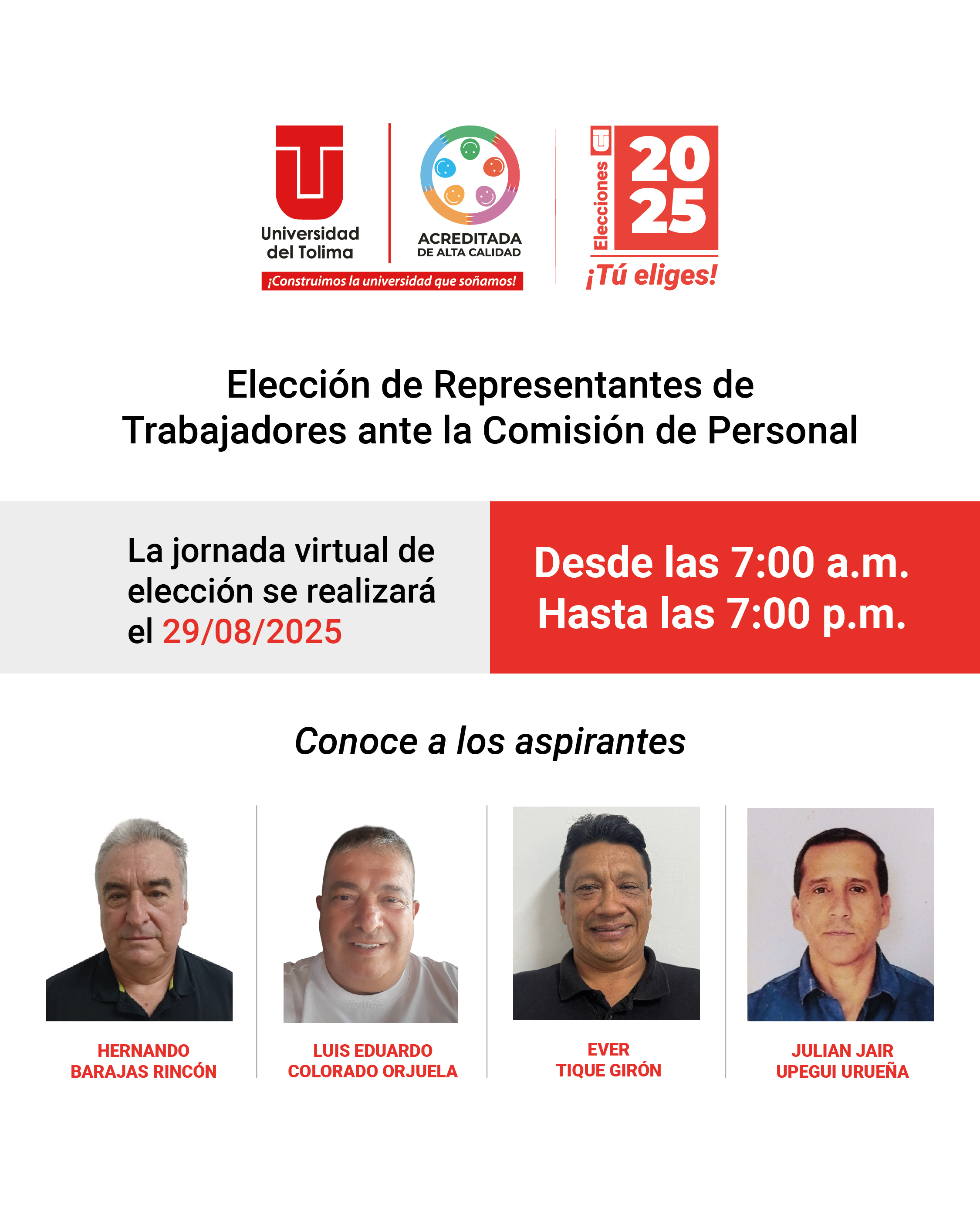 Convocatoria para la elección de los(as) representantes de los(as ...